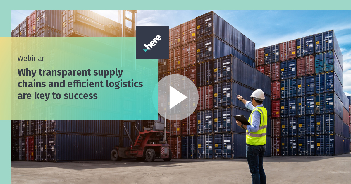 [Webinar] Why transparent supply chains and efficient logistics are key ...