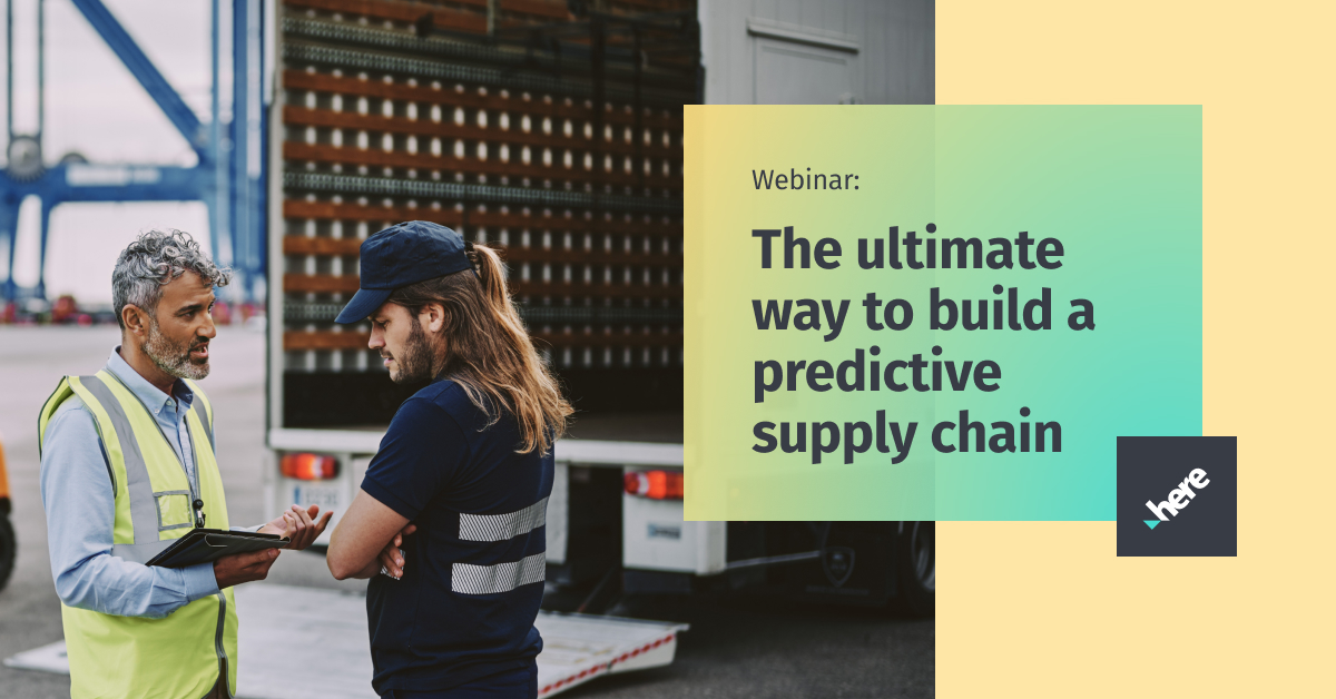 The ultimate way to build a predictive supply chain