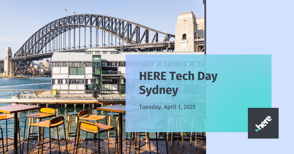 HERE Tech Day Sydney